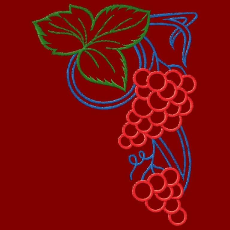 Grozd CR-0007 » Embroidery Srbija - Mašinski vez - Online prodaja